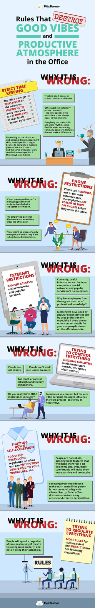 [Infographic] Bad Workplace Rules: When Workplace Rules Hurt More than ...