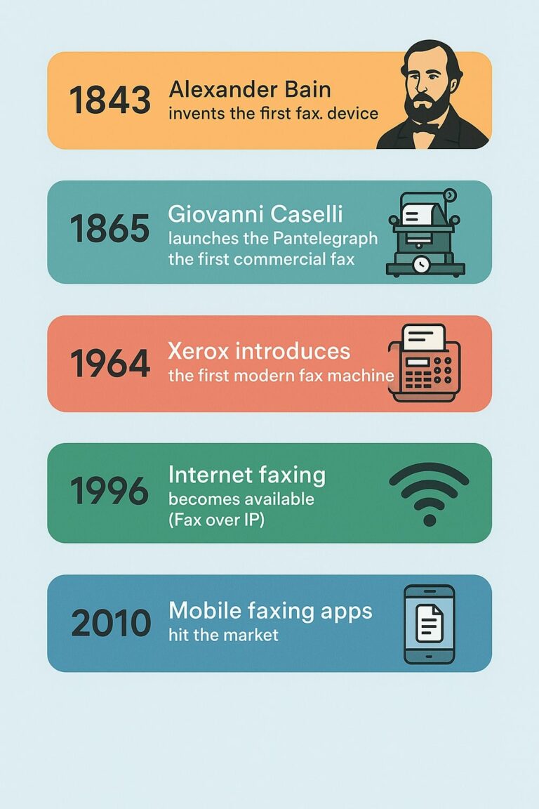 When and Who Invented the Fax Machine? A Brief History of Faxing ...